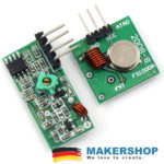 433 Mhz Sender Empfänger RF Funk Modul FS1000A xy-mk-5v Arduino ...
