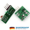 433 Mhz Sender Empfänger RF Funk Modul FS1000A xy-mk-5v Arduino ...