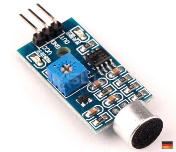 Digitaler Sound Schall Sensor Mikrofon Geräuschsensor Modul Raspberry Pi Arduino Makershopde