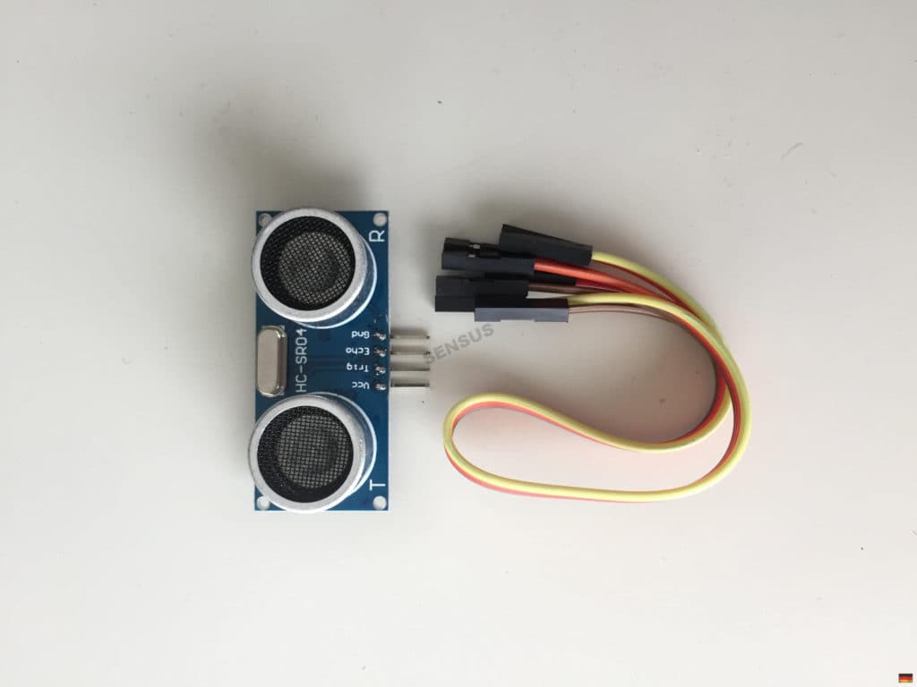HC-SR04 Ultraschall Sensor SET Kit Entfernungsmesser Abstandsmesser ...