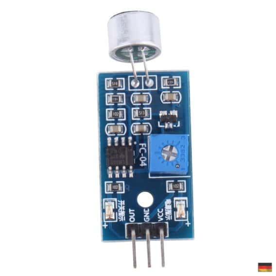 Digitaler Sound Schall Sensor Mikrofon Geräuschsensor Modul Raspberry Pi Arduino Makershopde