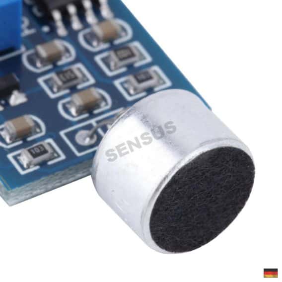 Digitaler Sound Schall Sensor Mikrofon Geräuschsensor Modul Raspberry Pi Arduino Makershopde 5061