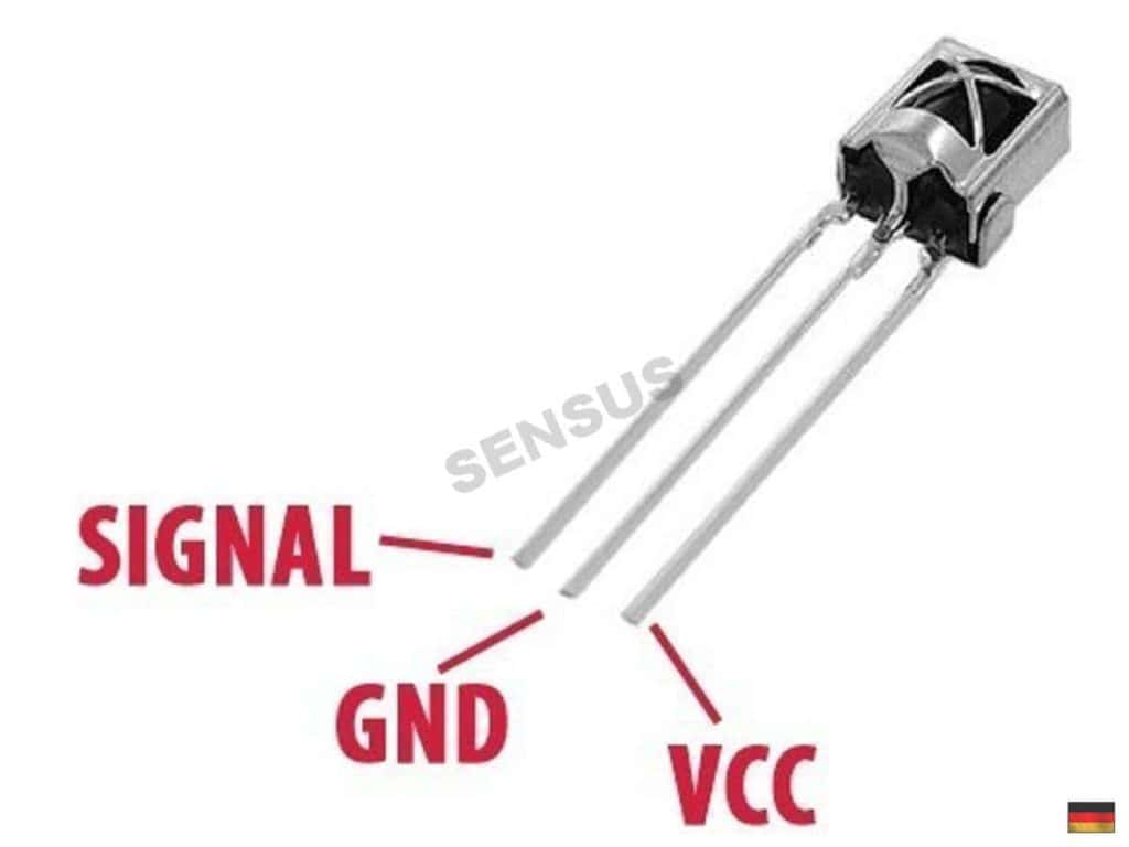 IR Infrarot Empfänger für Raspberry Pi, Arduino, XBMC Kodi – VS1838B LIRC – MAKERSHOP.DE