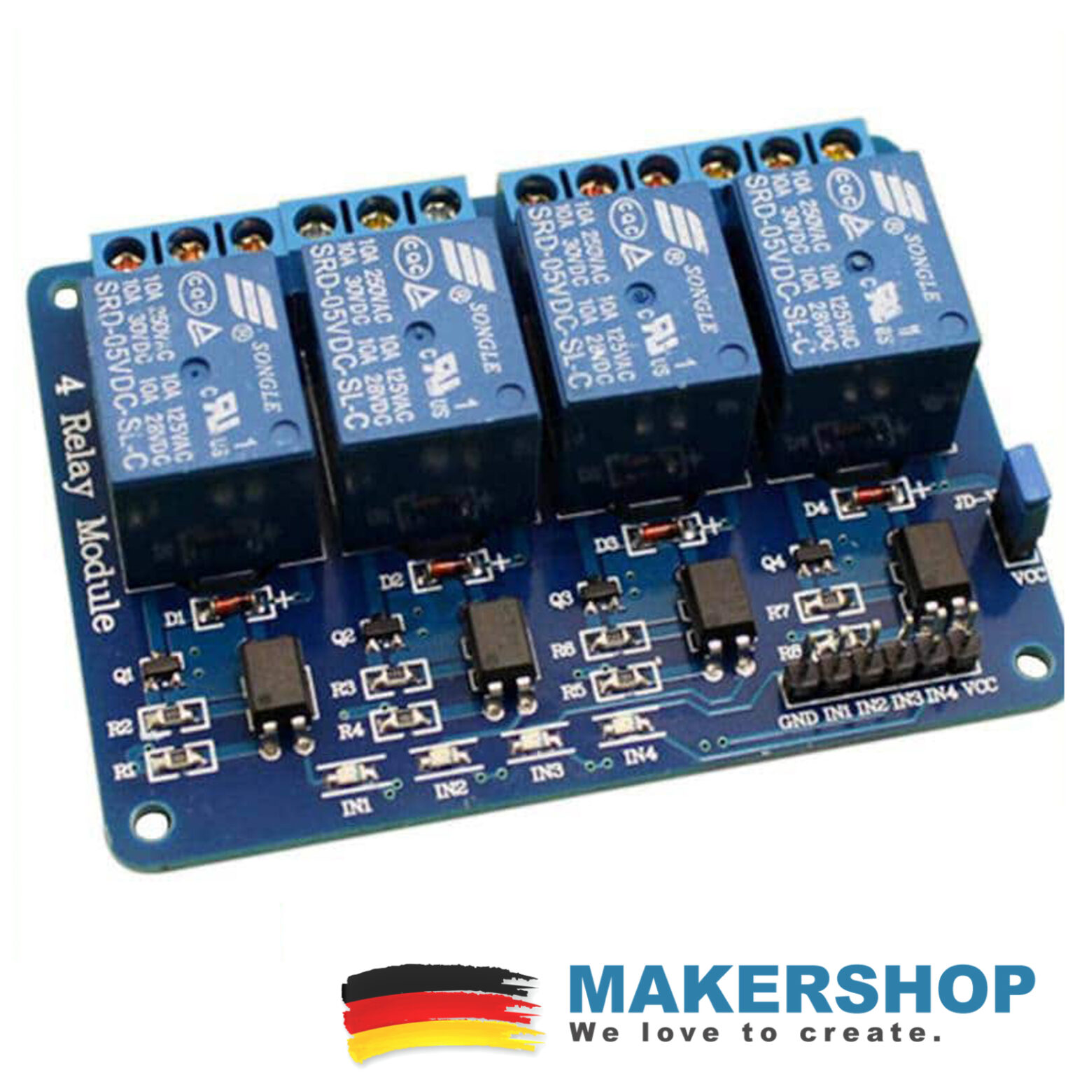 8-Kanal Relais Modul Karte 5V/230V Optokoppler Arduino Raspberry Pi ...