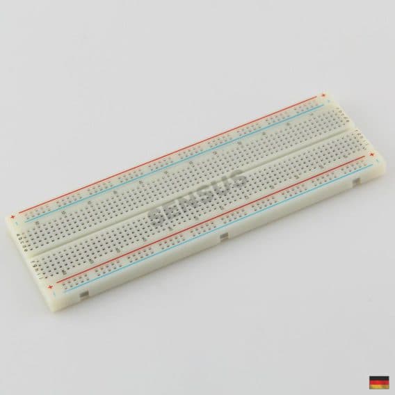 MB-102 830 Kontakte Breadboard (groß) – Steckbrett Raspberry Pi Experimentierboard Arduino ...