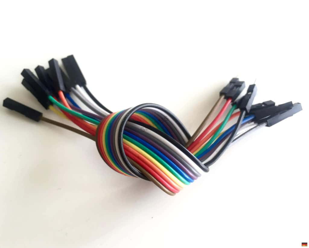 Jumper Wire Kabel 10P 20cm Steckbrücken Raspberry Arduino Steckbrett ...