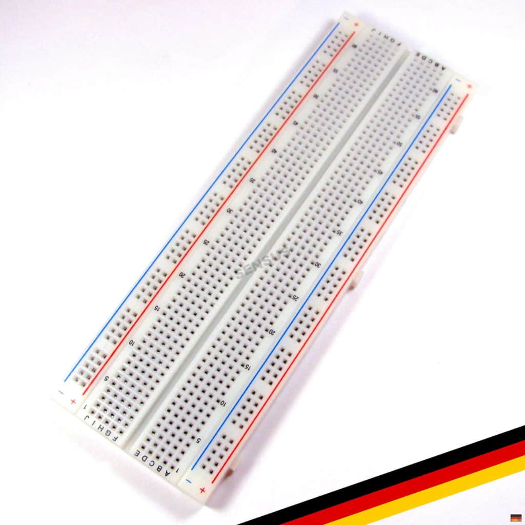 Premium Steckbrett (Erweiterbar) – Breadboard Experimentierbrett 400 ...