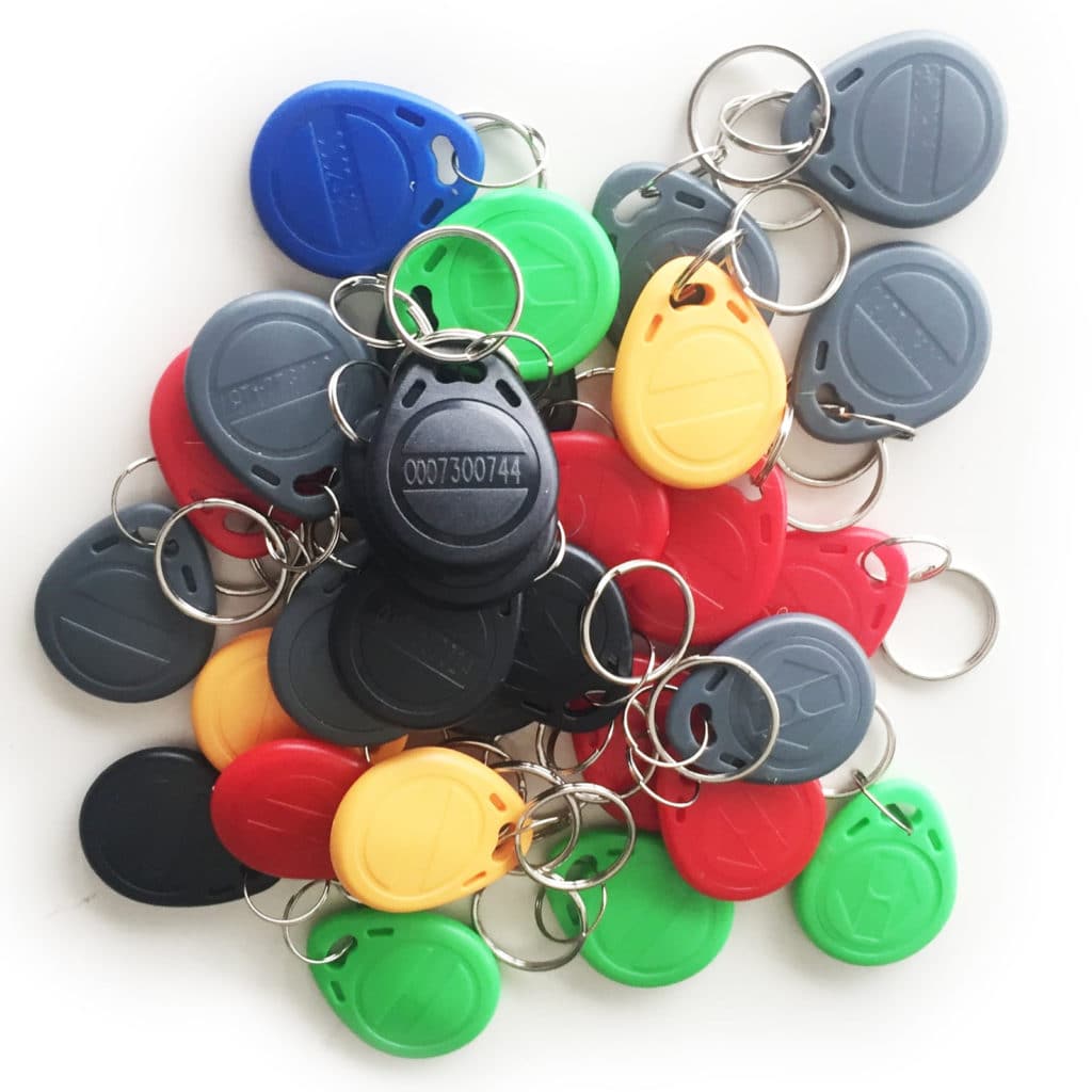 10 x RFID Transponder 125 kHz – Schlüsselanhänger – MAKERSHOP.DE