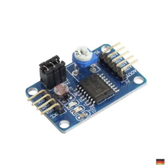 I2C Digital/Analog AD-Wandler PCF8591 4-Kanal ADC DAC 8-Bit Arduino ...