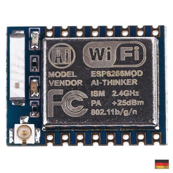 Esp8266 Wifi Esp 07 Wlan Serial Modul Uart Iot Arduino Raspberry Pi Makershopde