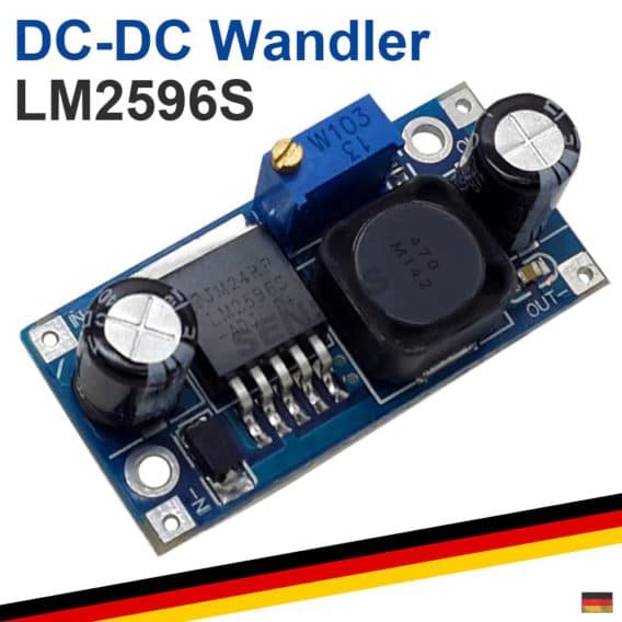 LM2596S DC Spannungswandler Spannungsregler LM2596 Arduino Board Step Down Modul Raspberry Pi ...