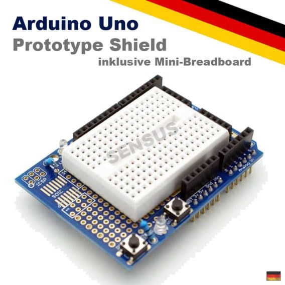Arduino Uno Prototype Proto Shield V5 | Prototyping Board Erweiterung ...