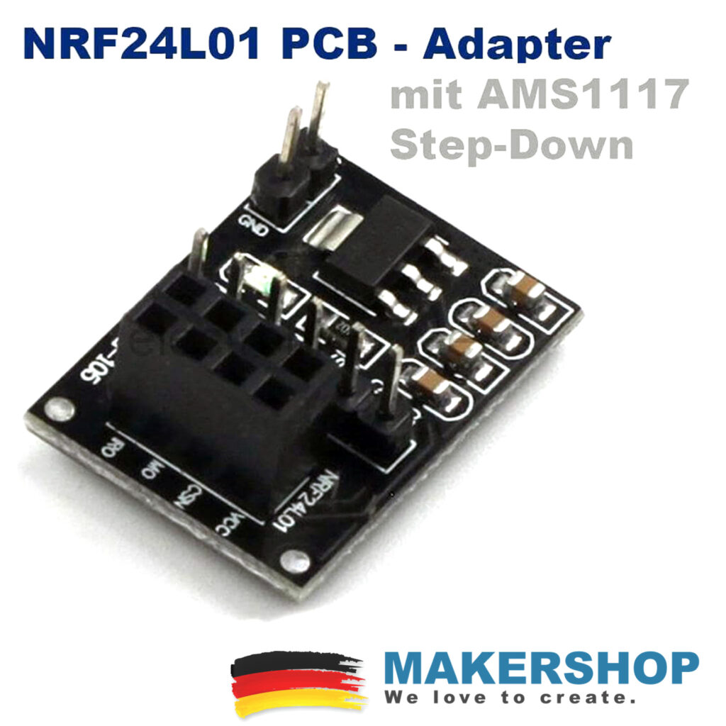2 x NRF24L01+ PLUS – PA+LNA SMA Antenne Transceiver Modul 2.4G Antenna ...