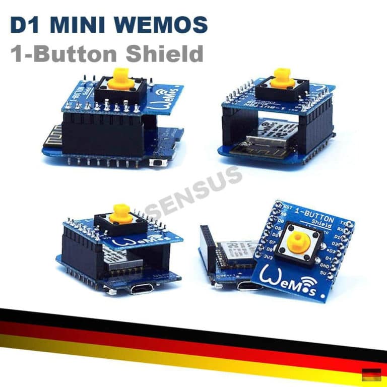 Button Shield Knopf Taster Erweiterung Karte für Arduino Wemos D1 Mini ...