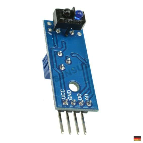 Reflektierende Lichtschranke TCRT5000 Optisch Sensor Modul Arduino Raspberry – MAKERSHOP.DE
