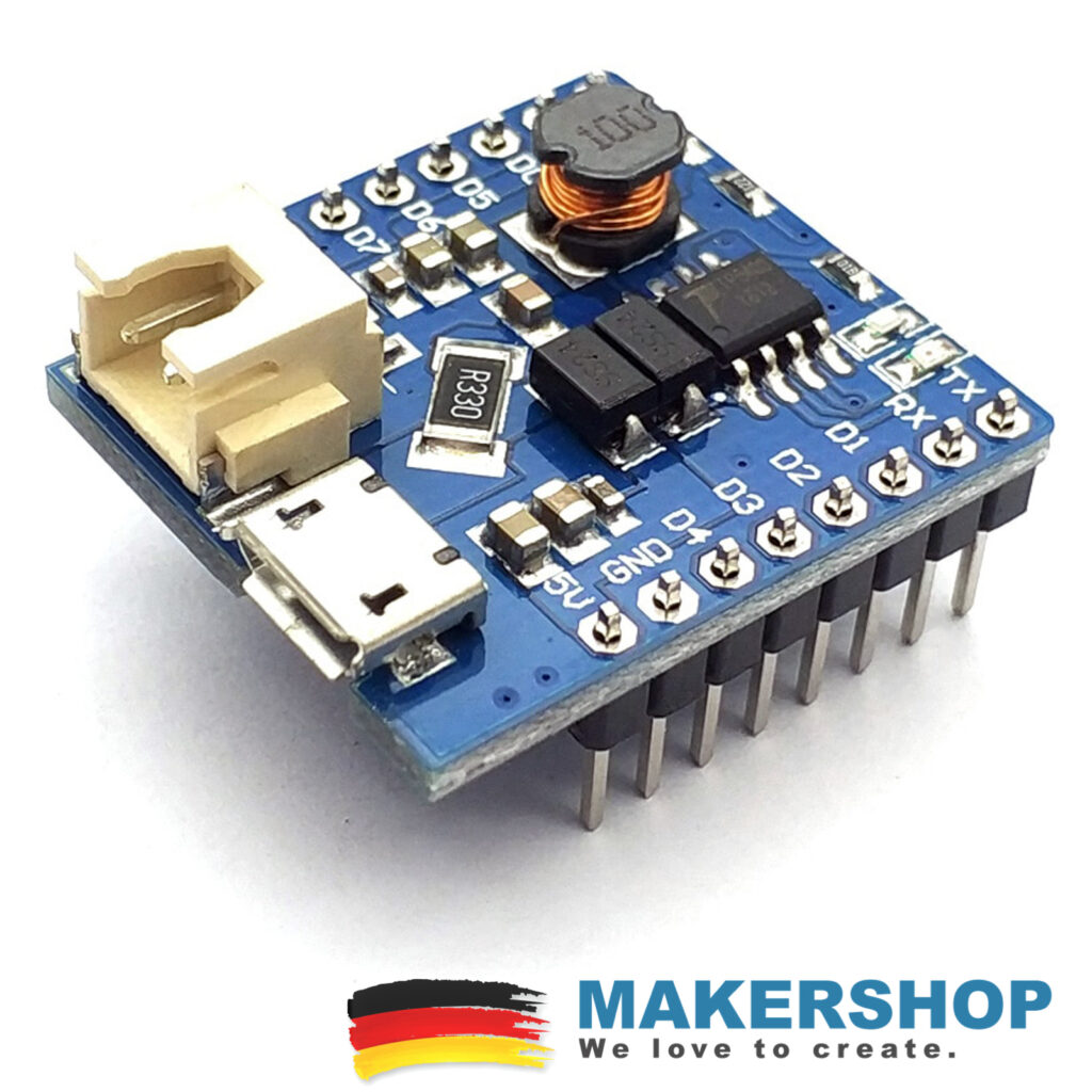 D1 ESP8266 Mini WLAN Board Mikrokontroller Wifi Modul Wemos Nodemcu ...
