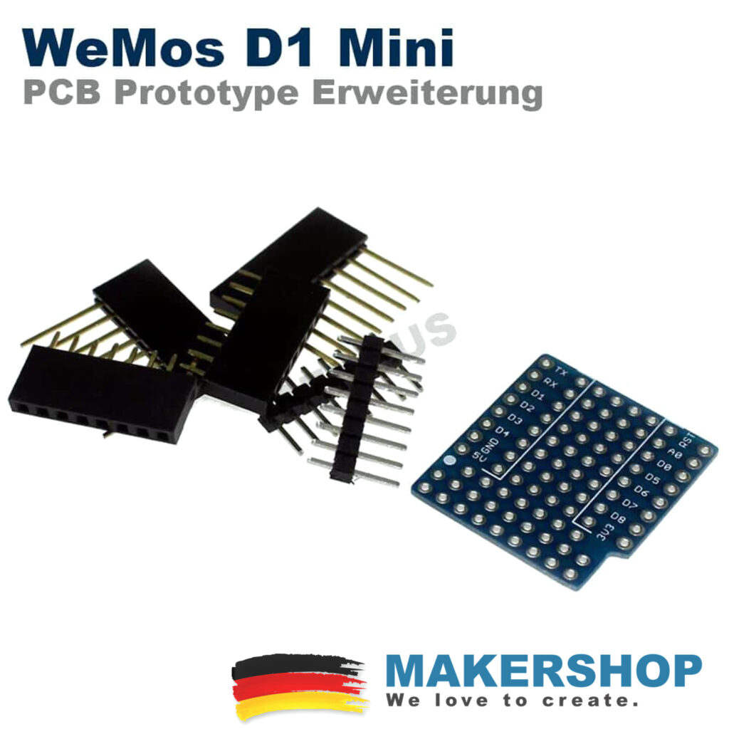 D1 ESP8266 Mini WLAN Board Mikrokontroller Wifi Modul Wemos Nodemcu ...