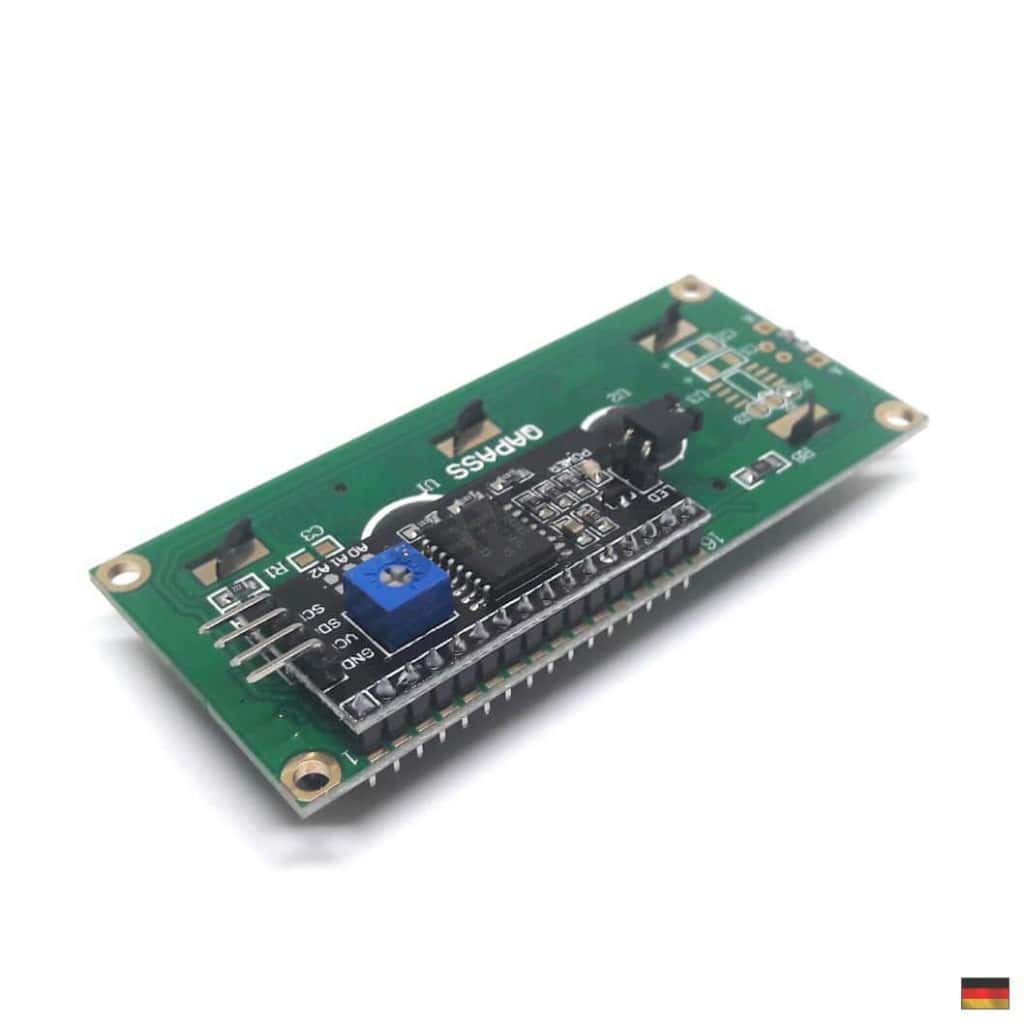 Lcd 1602 I2c Hd44780 Modul VerlÖtet Display Anzeige Arduino Raspberry Makershopde