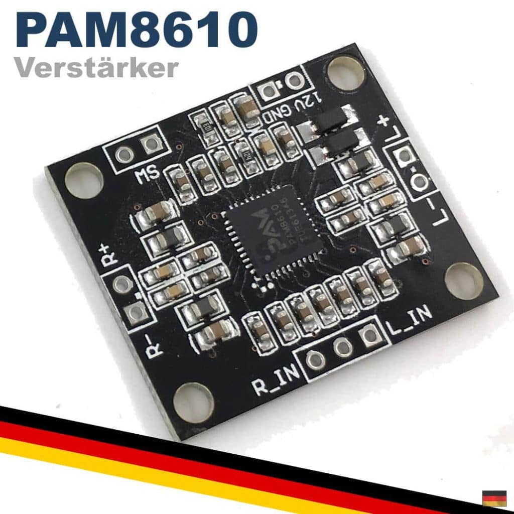 PAM8610 2x15W Audio Stereo Verstärker Amplifier Board Modul Arduino ...