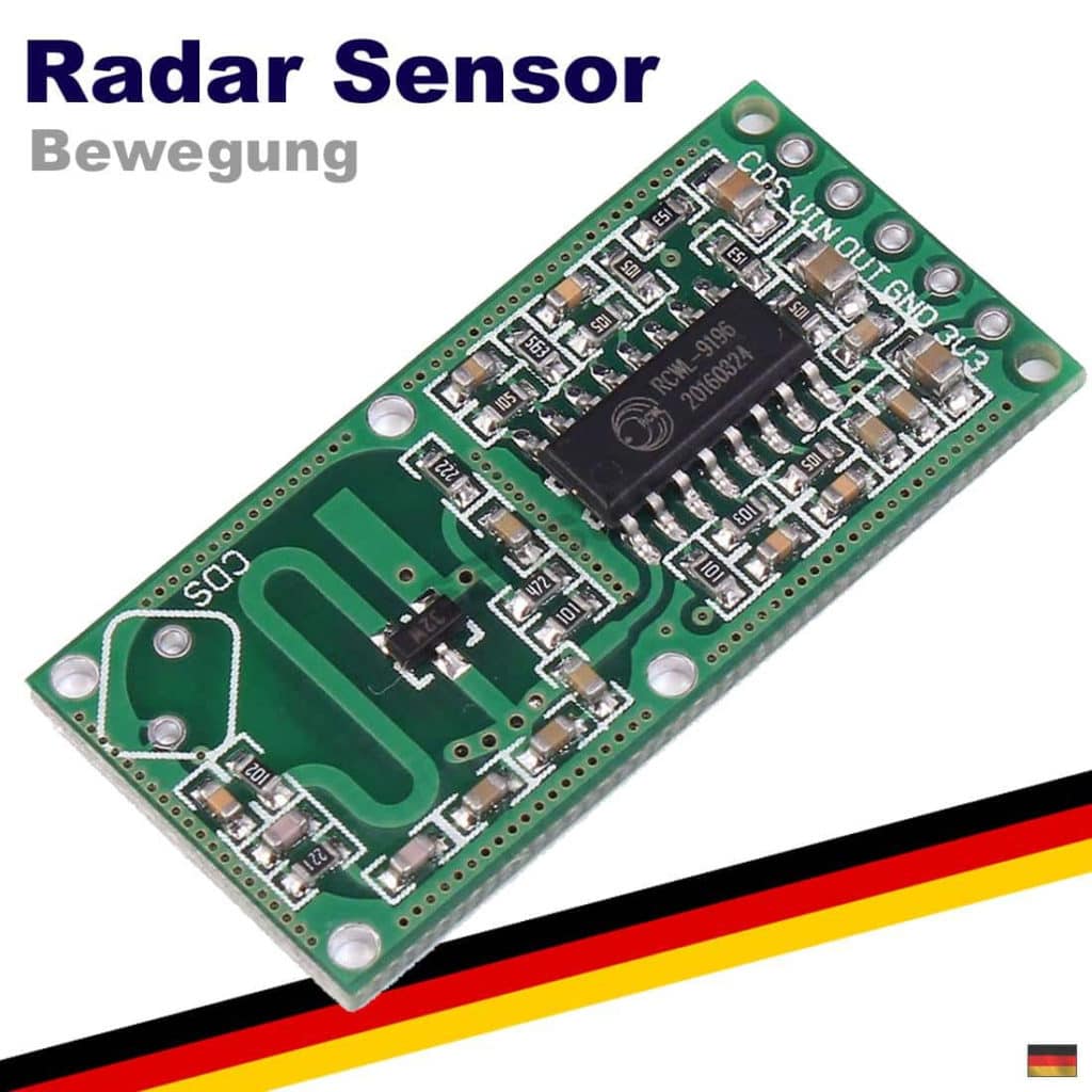 Radar Sensor Bewegungsmelder Mikrowelle Microwave Arduino Raspberry Pi ...