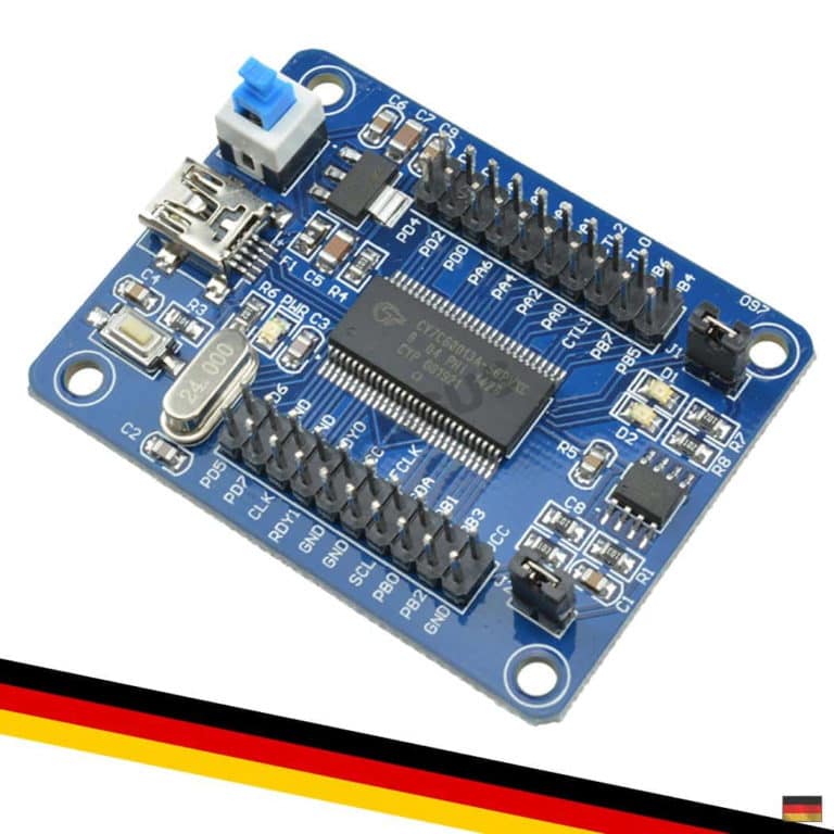 Entwicklungsboard Programmer USB 2.0 EZ-USB FX2LP CY7C68013A Analysator ...