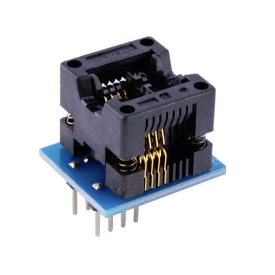 SMD SO8 SOP8 SOIC8 DIP8 2,54mm DIP8 Programmier Adapter SMD-Sockel ...