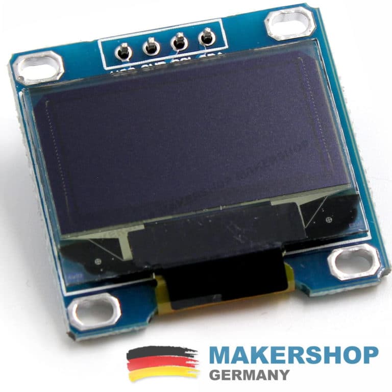 0 96 Zoll Arduino OLED Display SSD1306 BLAU 128x64 I2C IIC Modul SPI