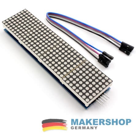 64×32 Full Color RGB Panel LED Matrix P4 4mm Pitch Adafruit Raspberry ...