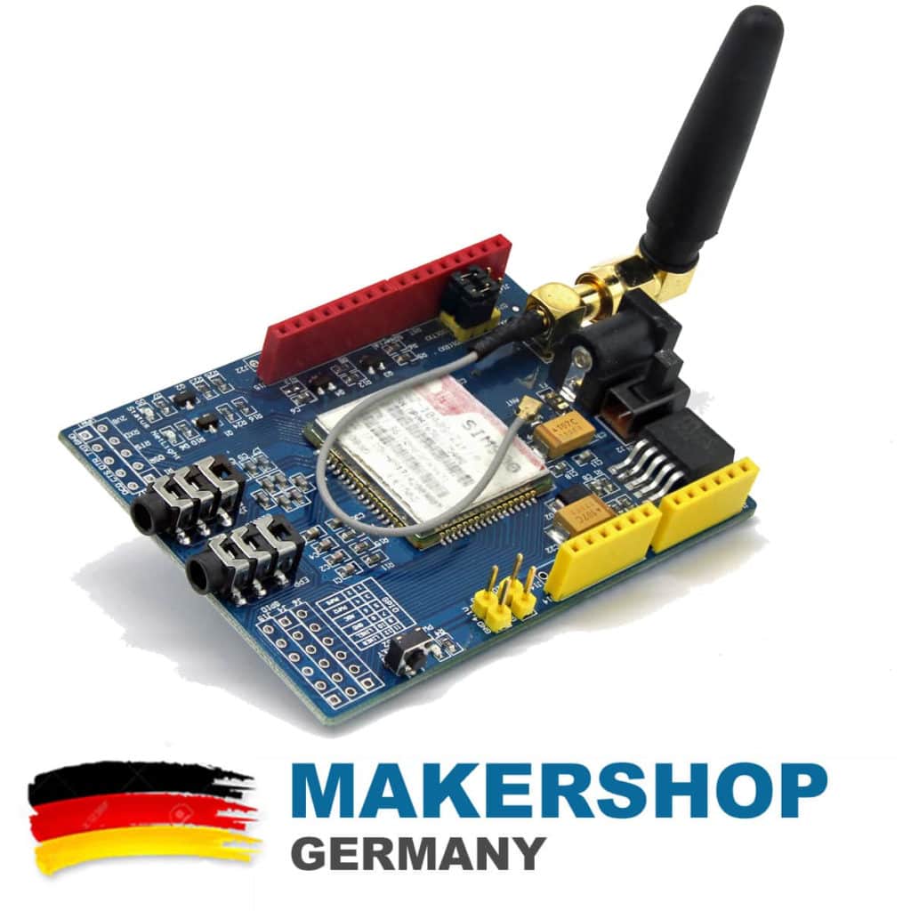 SIM900 Quad Band GSM / GPRS Arduino Uno Shield – SMS Data Modul IComSat ...