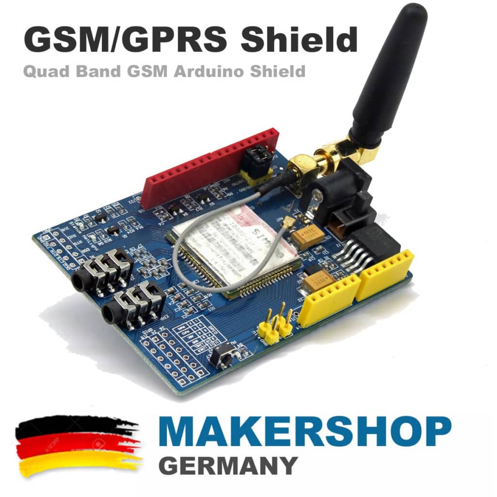 Mini SIM800L GSM GPRS Modul mit Antenne Quad Band Arduino Raspberry Pi ...
