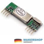 433 Mhz Sender Empfänger RF Funk Modul FS1000A xy-mk-5v Arduino ...