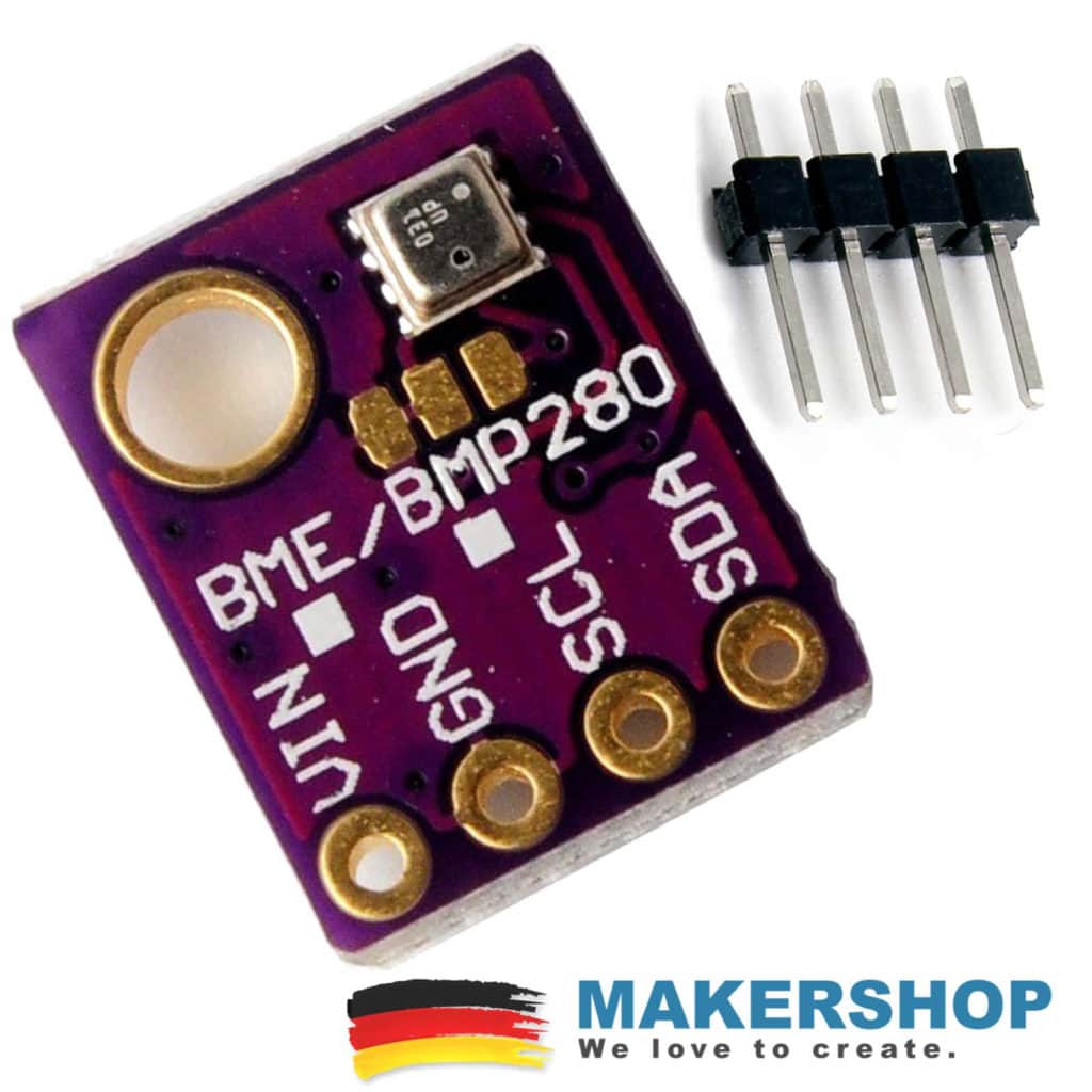 Tutorial: BME280 Sensor an Arduino Nano mit Datasheet – MAKERSHOP.DE