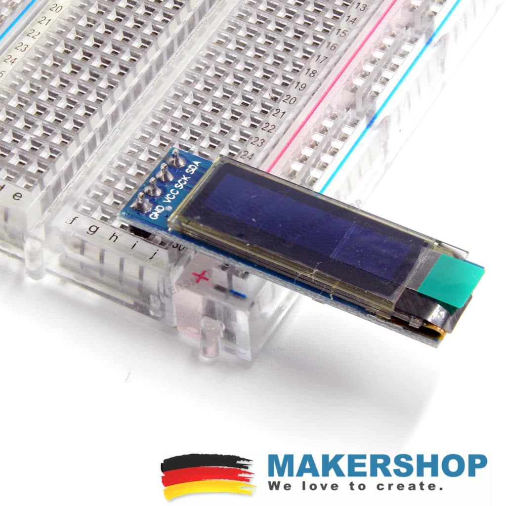 13 Zoll Arduino Oled 128×64 Display Ssd1306 I2c Iic Twi Weiß Raspberry Pi Makershopde