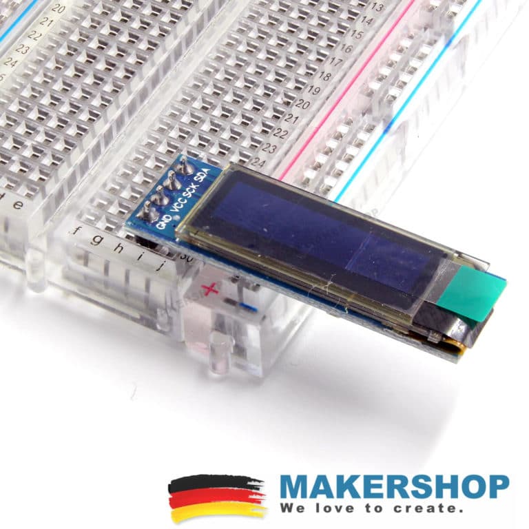 Mini 091 Zoll Oled Ssd1306 Display I2c Iic Arduino Raspberry 128x32