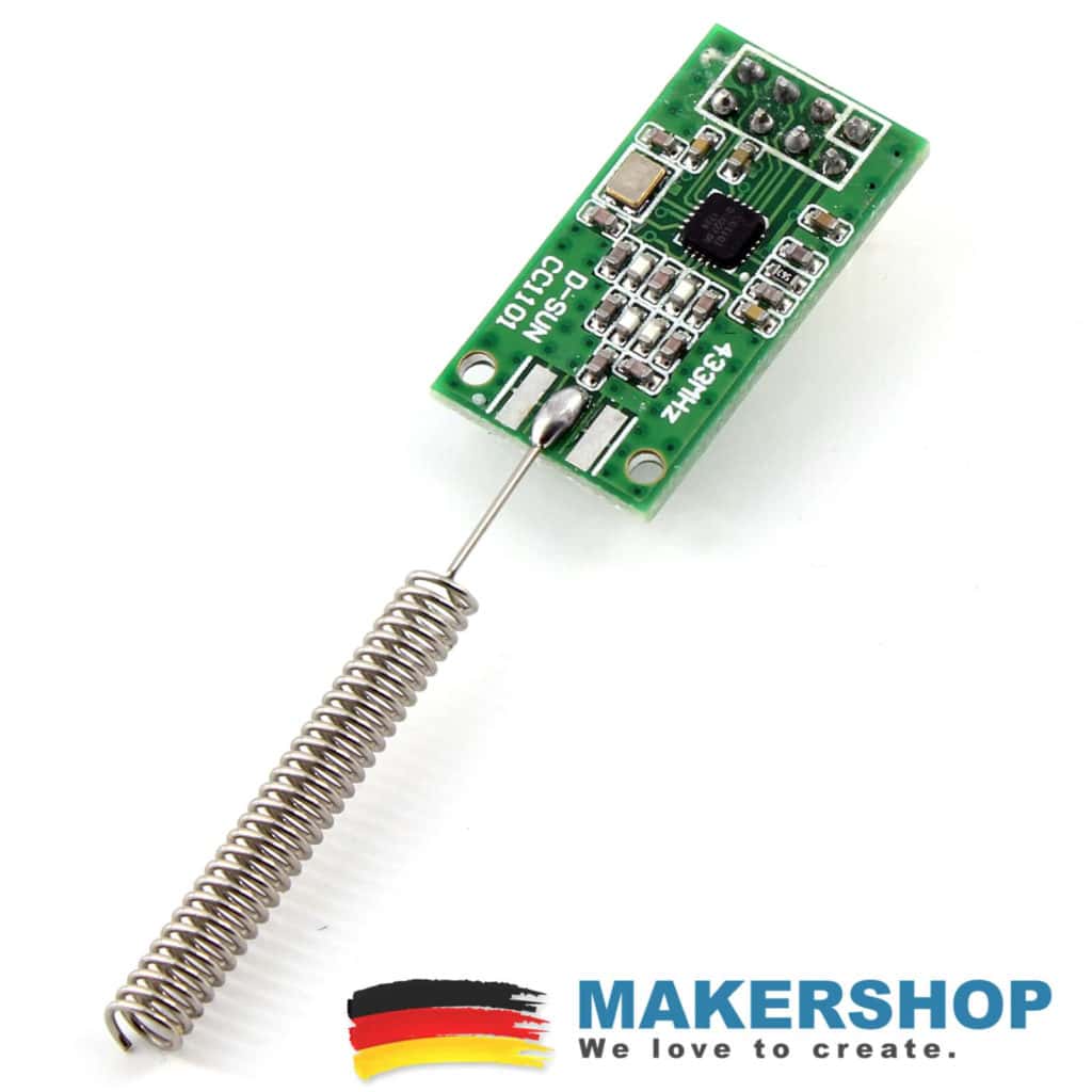 CC1101 433Mhz Wireless CUL Funk Modul USB FHEM Transceiver Arduino ...