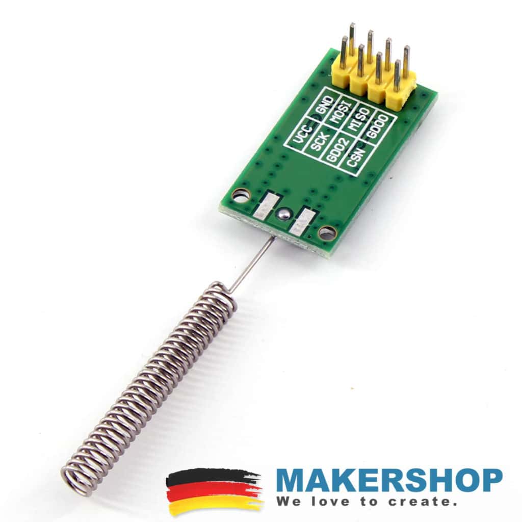 433 Mhz Sender Empfänger RF Funk Modul FS1000A xy-mk-5v Arduino ...