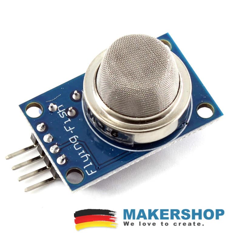 MQ-5 Gas Sensor Modul für LPG CO CH4 H2 Alkohol Methan Arduino ...