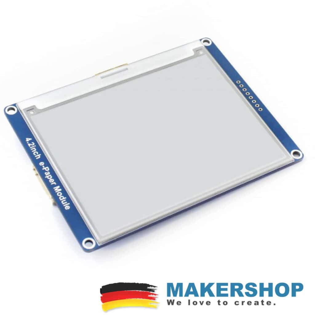 Waveshare 4,2″ E-Ink Modul 400×300 E-Paper Display SPI LCD Arduino Raspberry Pi – 13353 ...