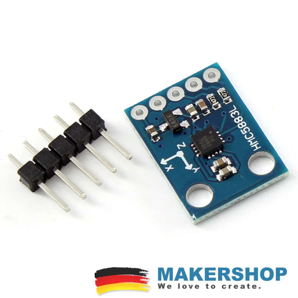 GY-273 QMC5883L HMC5883L Kompass Modul Arduino 3-Achsen 3-5V 271 ...