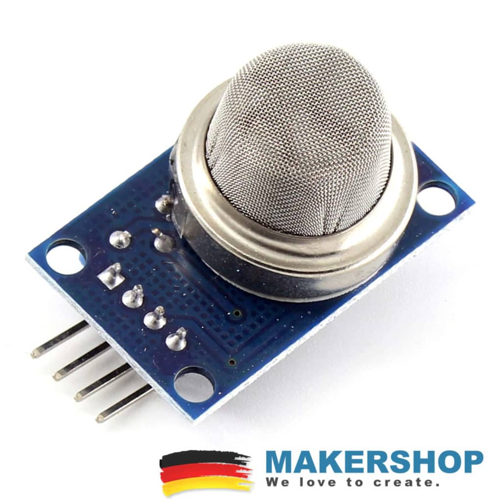 MQ-6 Gas Sensor Alarm Butangas Flüssiggas Modul LPG LNG Arduino ...