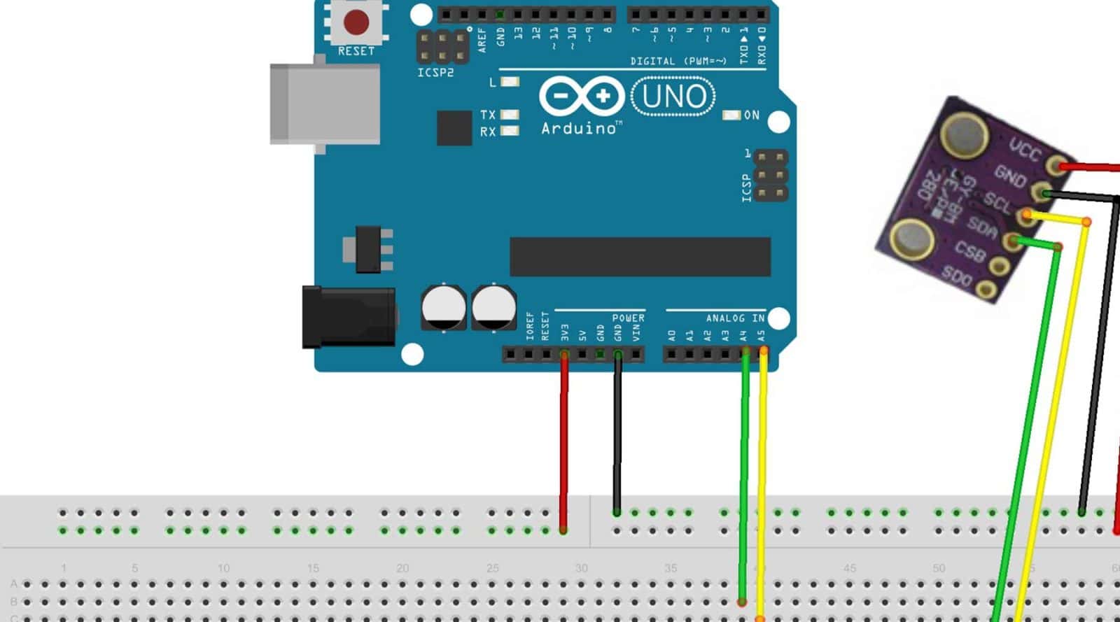 Tutorial Bme280 Sensor An Arduino Nano Mit Datasheet Makershop De