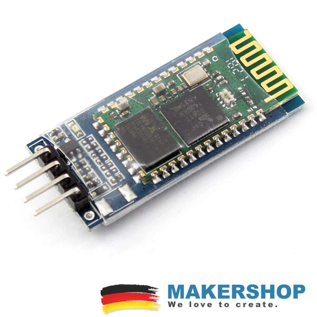 HC-06 Bluetooth Slave Modul HC-06 4-Pin Wireless Arduino Raspberry Pi ...