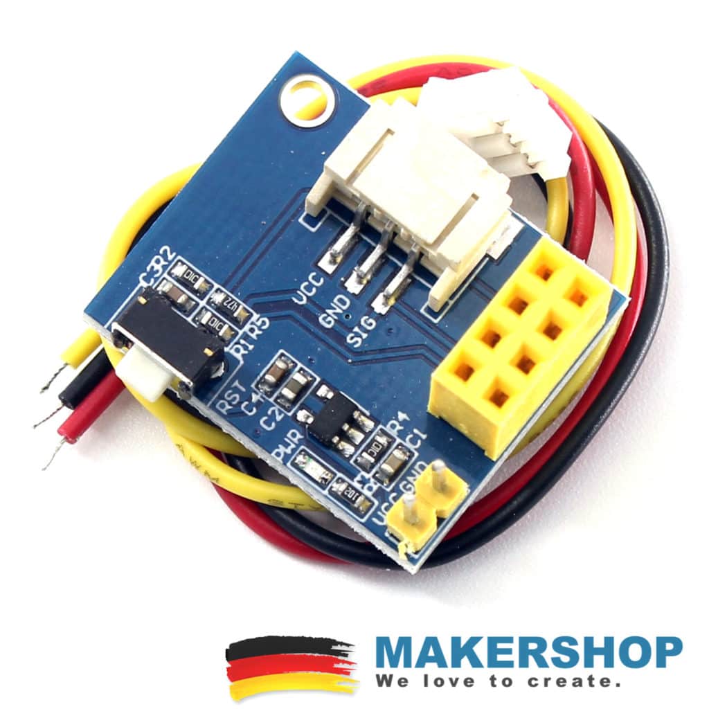 ESP8266 WS2812 Led Controller ESP-01 ESP-01S RGB IDE Adapter Modul Arduino – MAKERSHOP.DE