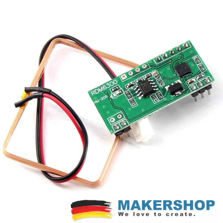 RDM6300 RFID Reader Modul Arduino Raspberry Pi ESP8266 – MAKERSHOP.DE