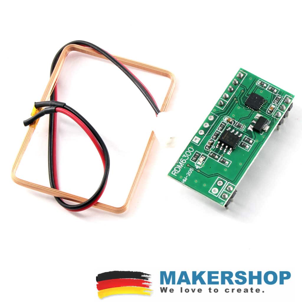 RDM6300 RFID Reader Modul Arduino Raspberry Pi ESP8266 – MAKERSHOP.DE