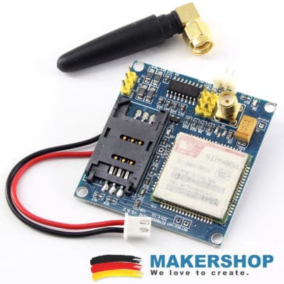 Mini SIM800L GSM GPRS Modul mit Antenne Quad Band Arduino Raspberry Pi ...