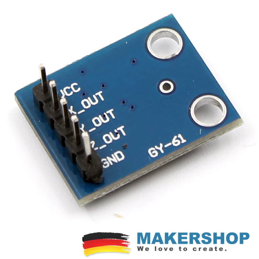 GY-61 3-Achsen ADXL335 Sensor Beschleunigungssensor Neigungssensor ...