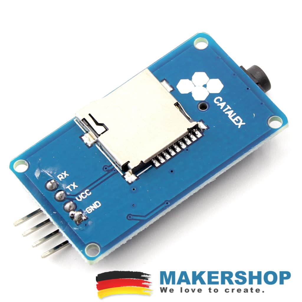 YX5300 MP3 Musik Player Modul Serial UART TTL Module Arduino Raspberry ...