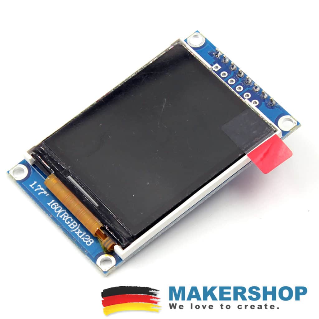 1.8 1.77 Zoll TFT 128×160 SPI ST7735 Display Anzeige Arduino Raspberry ...