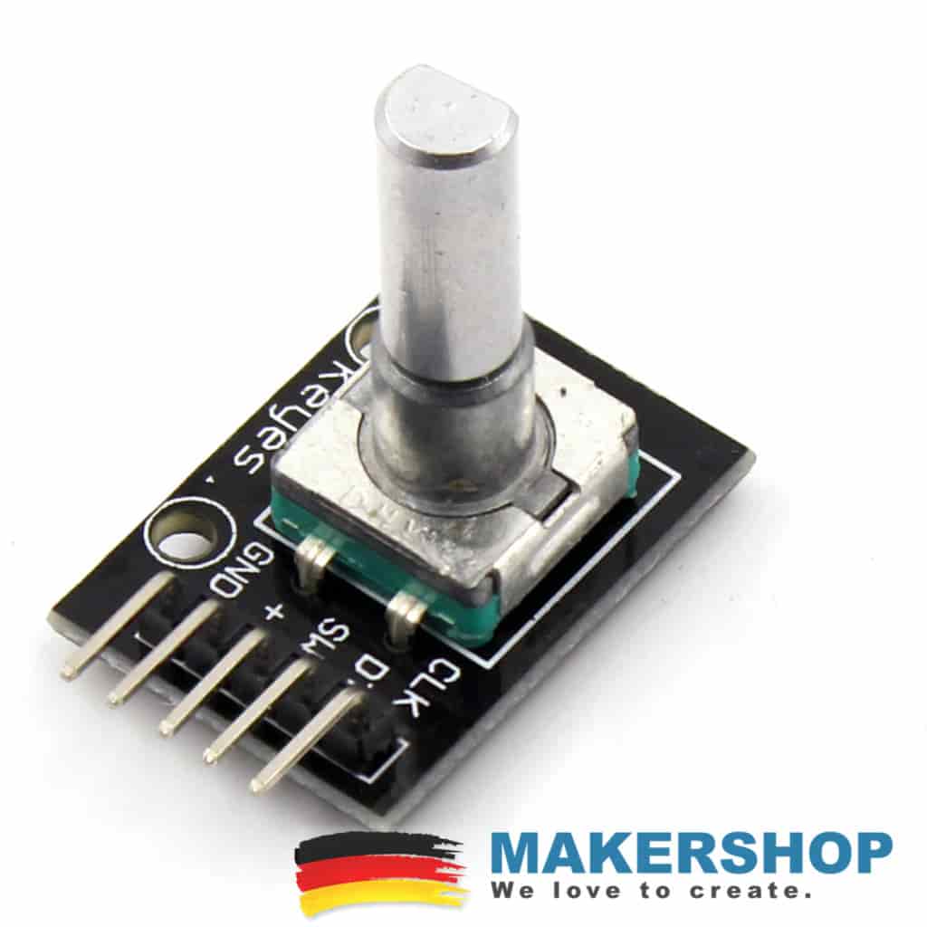 Potentiometer Drehregler KY-040 Rotary Encoder Drehgeber Taster Poti ...